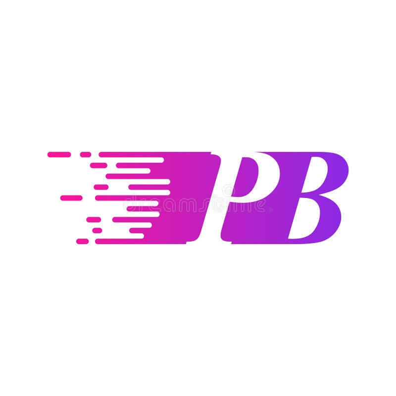 Initial Letter PB Logo Concept Design. Symbol Graphic Template Element ...