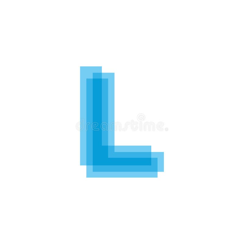 Initial Letters L Logo Design Vector Stock Vector - Illustration of ...