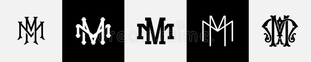 Mm Monogram Stock Illustrations – 1,519 Mm Monogram Stock Illustrations ...