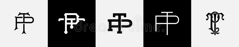Pt Monogram Logo Stock Illustrations – 1,066 Pt Monogram Logo Stock ...