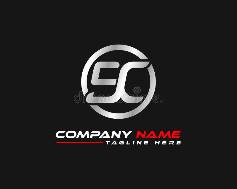 Initial Letters SC, CS Combination Minimal Logo Design Template. Stock ...