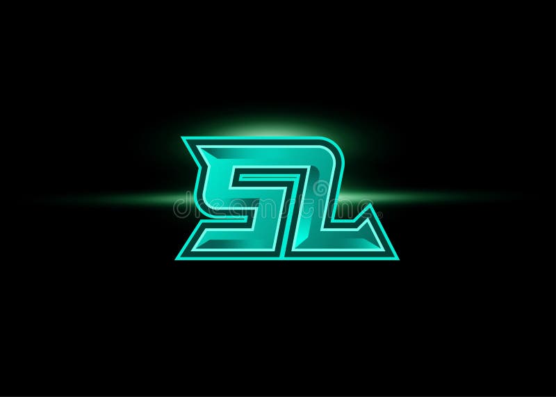 Esport Logo Game Letter L Gaming Design Stock Vector - Illustration of ...