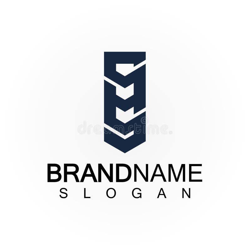 Initial Letters SS Logo Design Vector Template Stock Vector ...