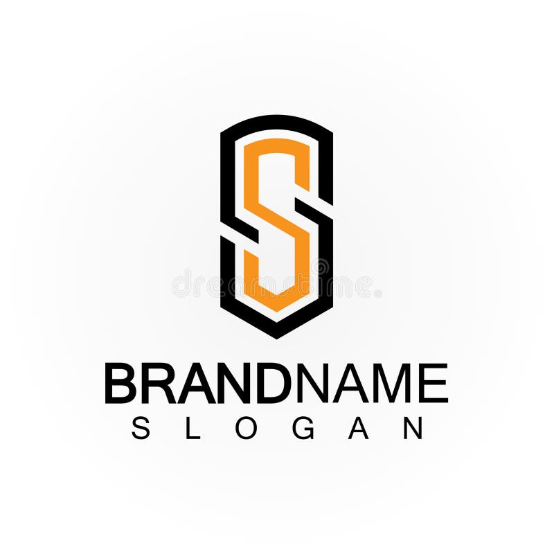 Initial Letters SS Logo Design Vector Template Stock Vector ...
