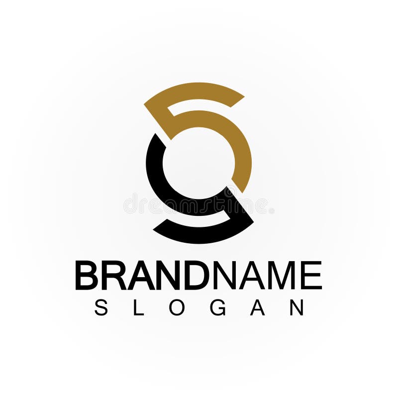 Initial Letters SS Logo Design Vector Template Stock Vector ...