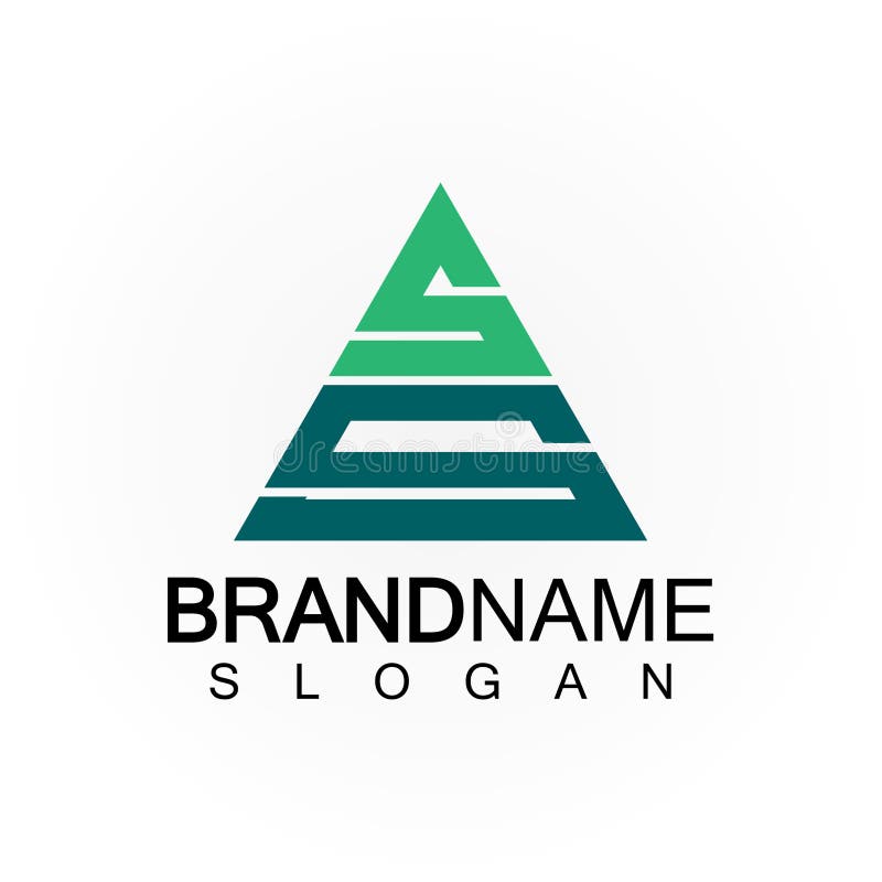 Initial Letters SS Logo Design Vector Template Stock Vector ...