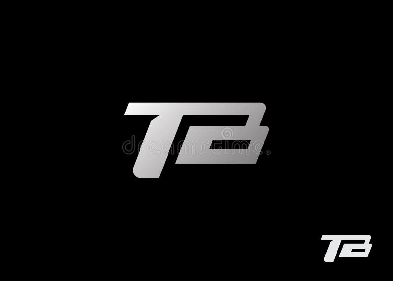 Initial Letters TB Monogram Logo Template. Vector Illustration Stock ...