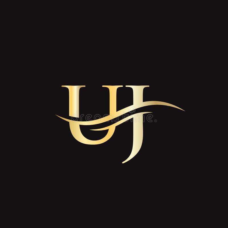 Initial Linked Letter UJ Logo Design. Modern Letter UJ Logo Design ...