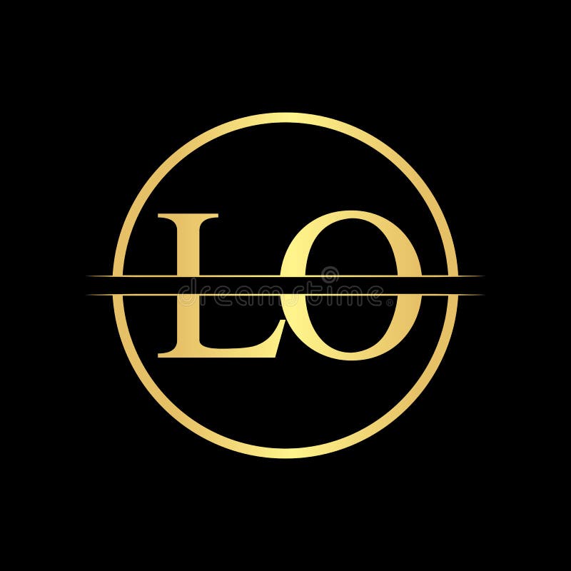 Creative LO Logo Icon Design Stock Illustration - Illustration of ...