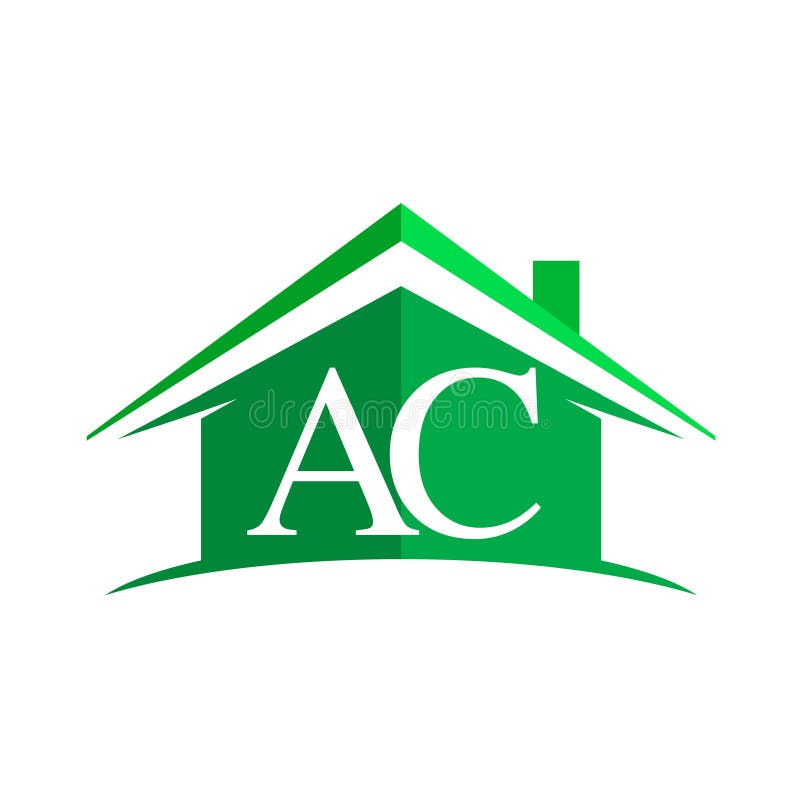 Ac Letter House Logo Stock Illustrations – 37 Ac Letter House Logo ...