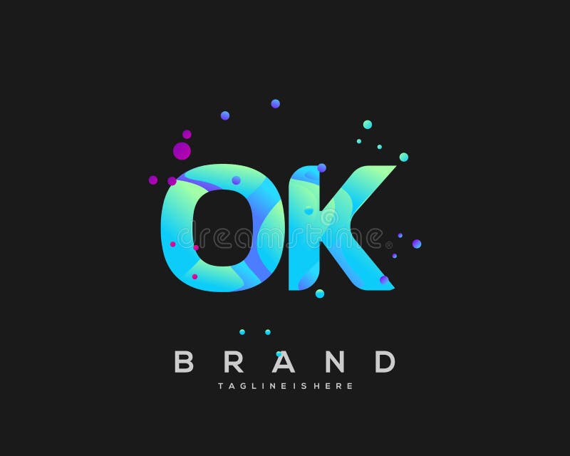 Ok Colorful Logo Stock Illustrations – 607 Ok Colorful Logo Stock ...
