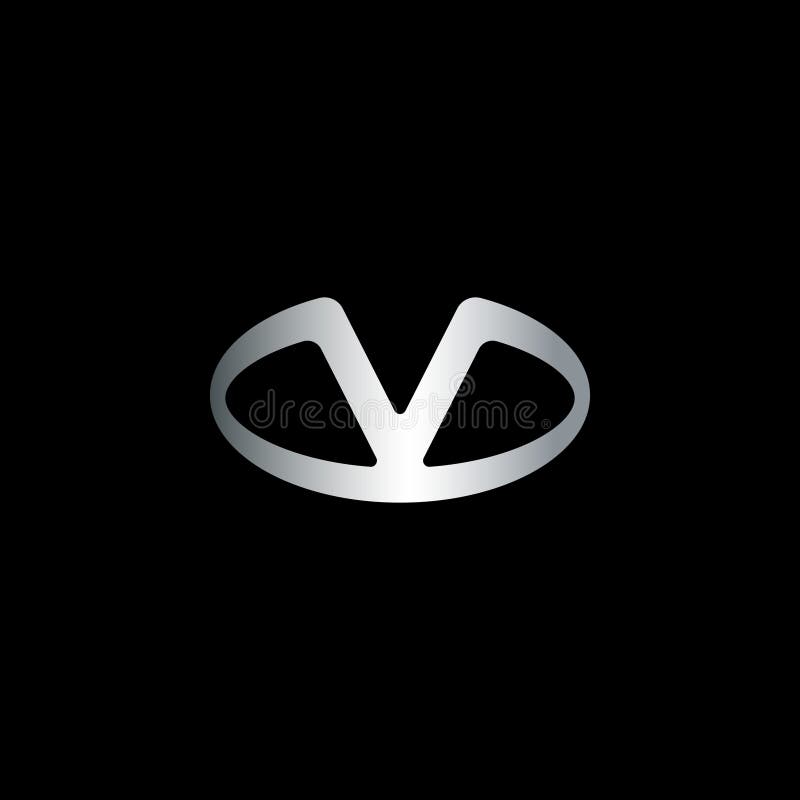Logo V Silver Black Stock Illustrations – 244 Logo V Silver Black Stock ...
