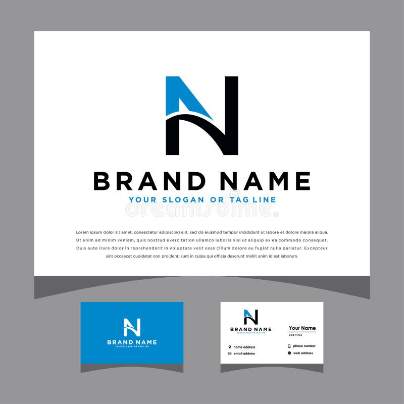 Initial an Logo Design for Various Business Vector Stock Vector ...