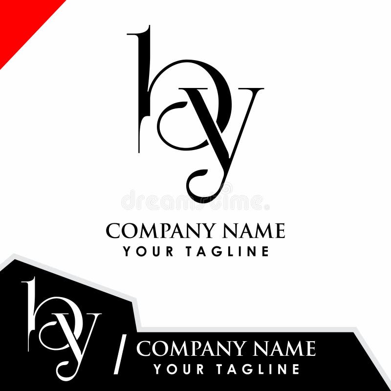 Initial logo design by stock vector. Illustration of modern - 101160310