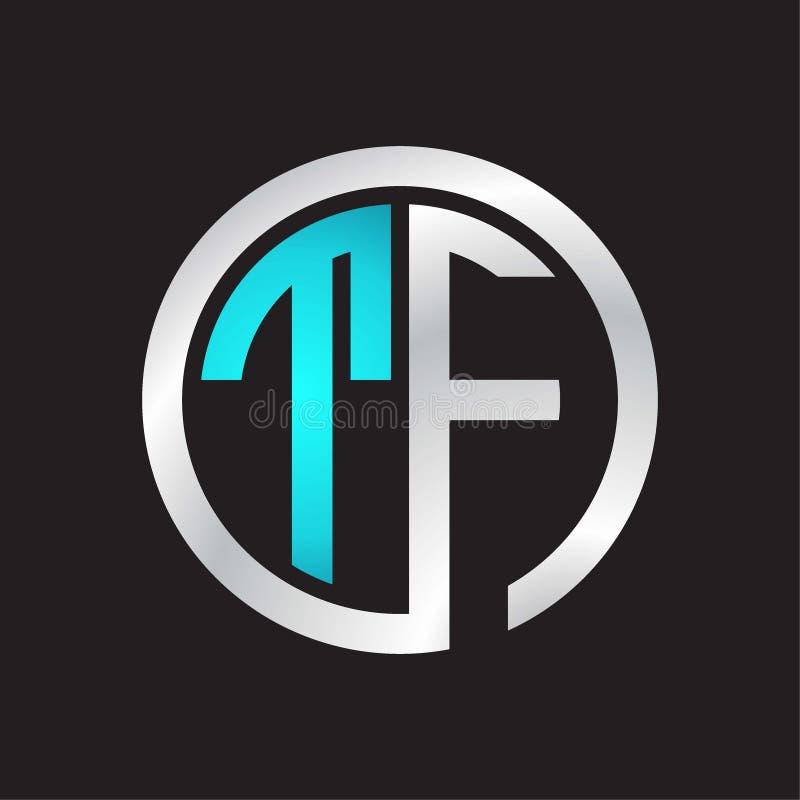 Initial Letter TF Logo Design Vector Template. Linked Typography TF ...