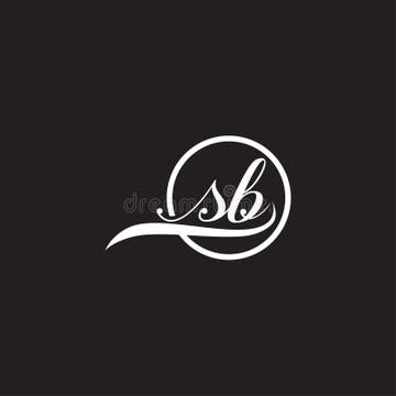 Initial Lowercase Letter SB Rounded Logo on Multiple Backgrounds, SB ...