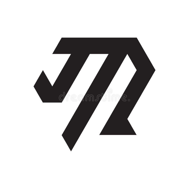 Monogram Circle. Geometric Symbol for Icon or Logo Geometric Tribal ...