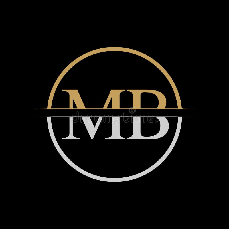 Mb Letter Logo Design Stock Illustrations – 1,237 Mb Letter Logo Design ...