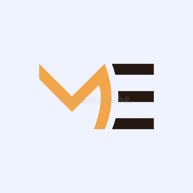 Me Letter Logo Stock Illustrations – 1,702 Me Letter Logo Stock ...