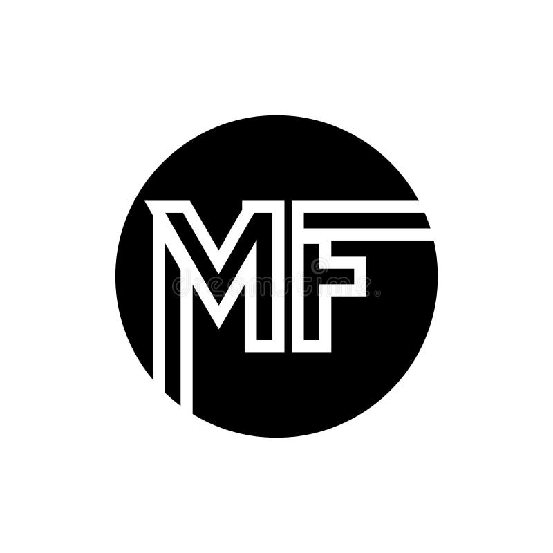 Initial MF Letter Logo Vector Template. Abstract Letter MF Logo Design ...
