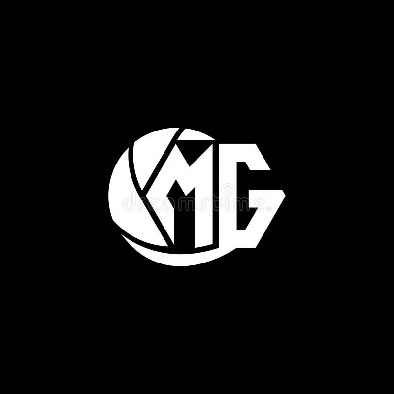 Initial MG Logo Design Geometric and Circle Style, Logo Business ...