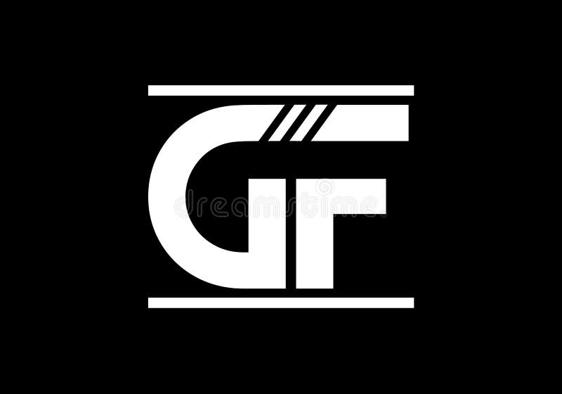 Letter Gf Logo Stock Illustrations – 1,562 Letter Gf Logo Stock ...