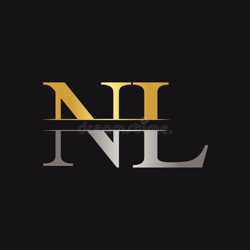 Nl Logo Design Stock Illustrations – 1,104 Nl Logo Design Stock ...