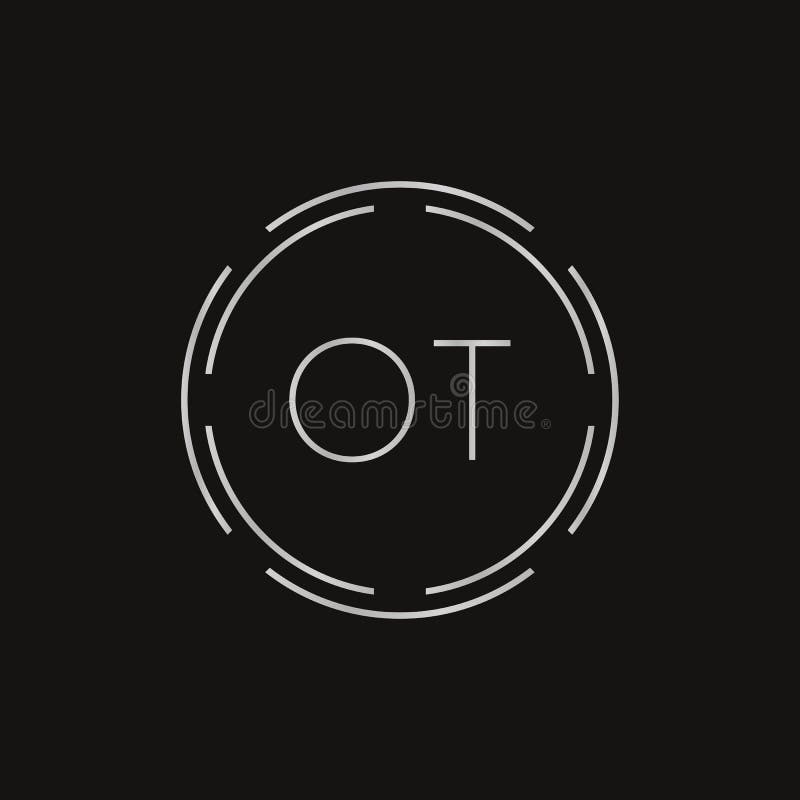 Initial Monogram Letter OT Logo Design Vector Template. Digital ...