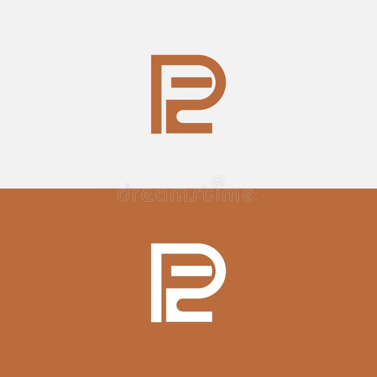 Initial Monogram Letter PE Logo Design Vector Template. PE Letter Logo ...