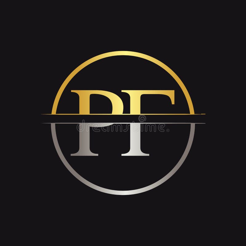 Initial Monogram Letter PC Logo Design Vector Template. PC Letter Logo ...