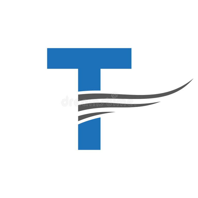 Initial Monogram Letter T Logo Design. Modern T Logotype Vector ...