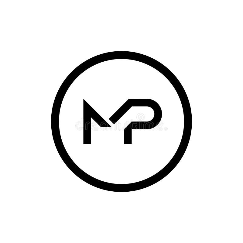 Mp Letter Logo Design Stock Illustrations – 1,035 Mp Letter Logo Design ...