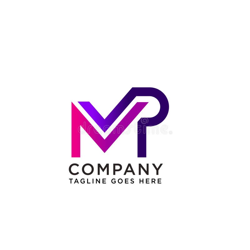 Initial Mp Logo Design Vector Stock Illustrations – 1,050 Initial Mp ...