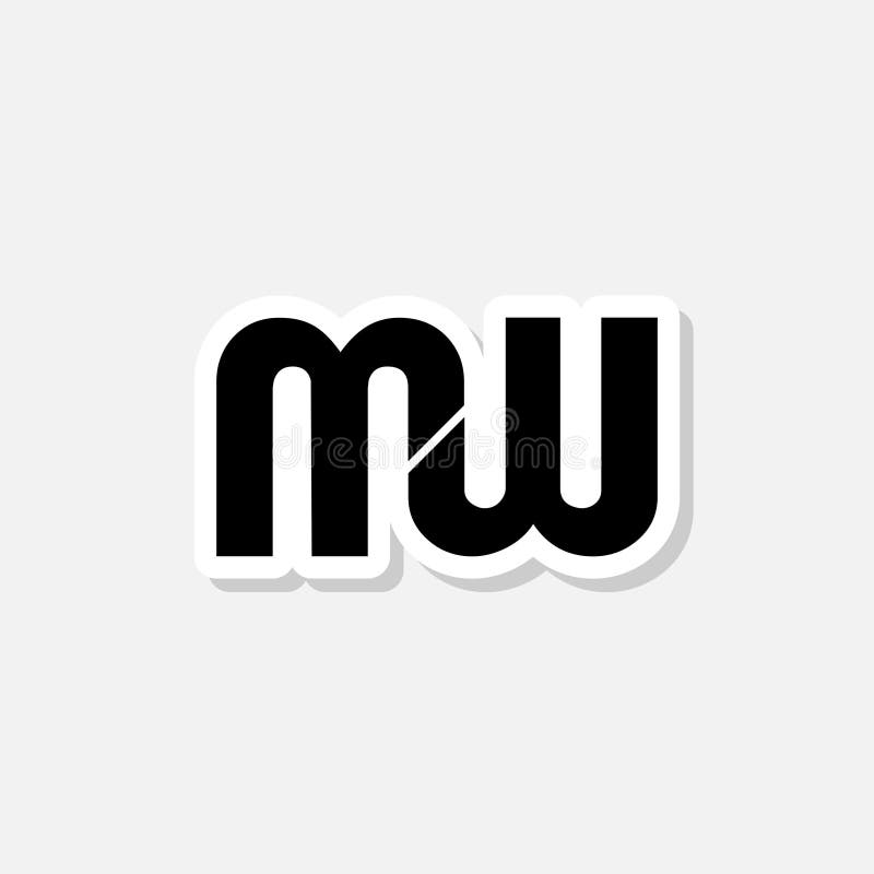 Mw Letter Stock Illustrations – 1,245 Mw Letter Stock Illustrations ...