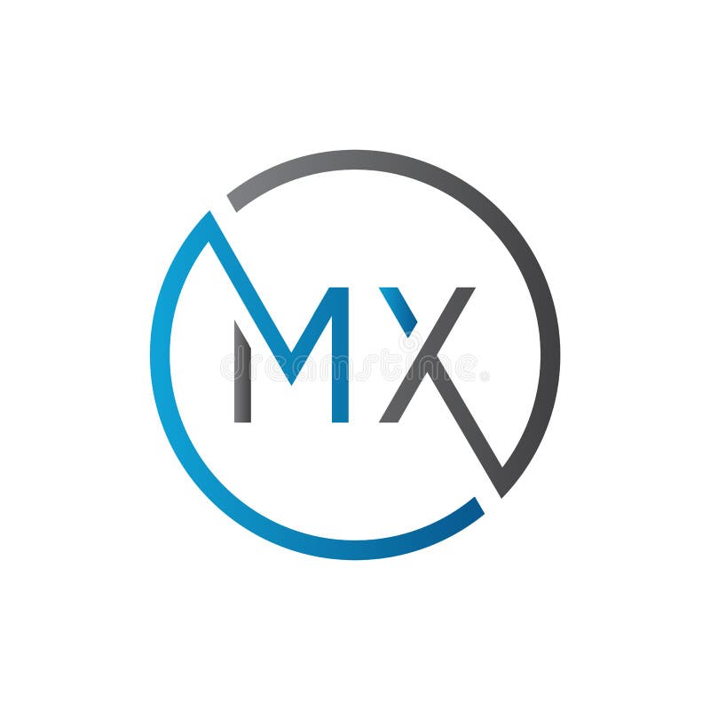 Mx Letter Logo Stock Illustrations – 714 Mx Letter Logo Stock ...