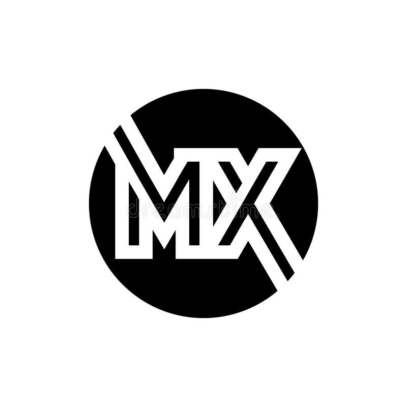 Mx Letter Logo Stock Illustrations – 792 Mx Letter Logo Stock ...