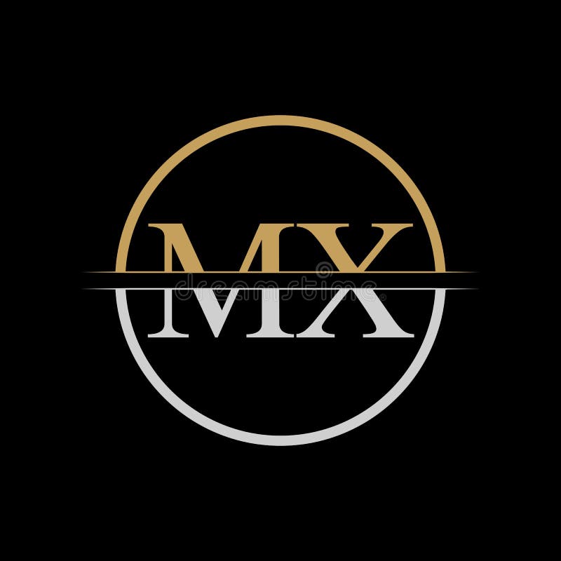Mx Letter Logo Stock Illustrations – 798 Mx Letter Logo Stock ...