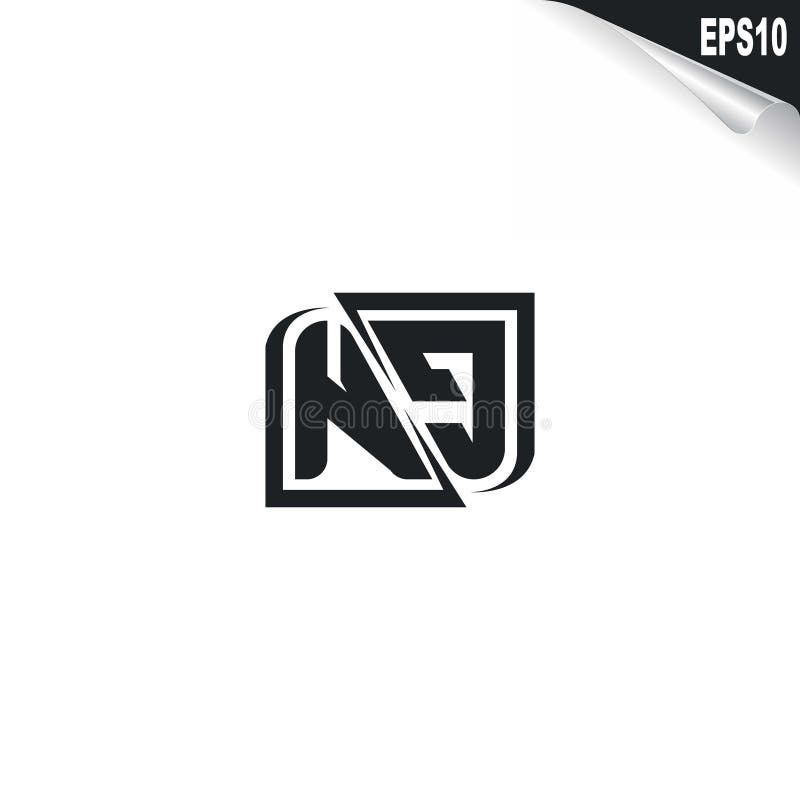 Initial NG Logo Design with Shape Style, Logo Business Branding Stock ...
