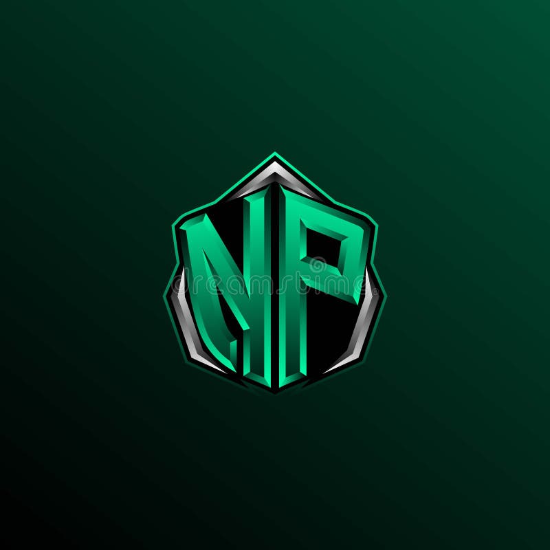 Initial NP Logo Design, Initial NP Logo Design with Circle Style, Logo ...