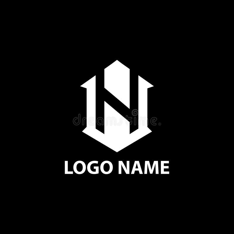 Initial NW Modern Logo Design Vector Stock Vector - Illustration of ...