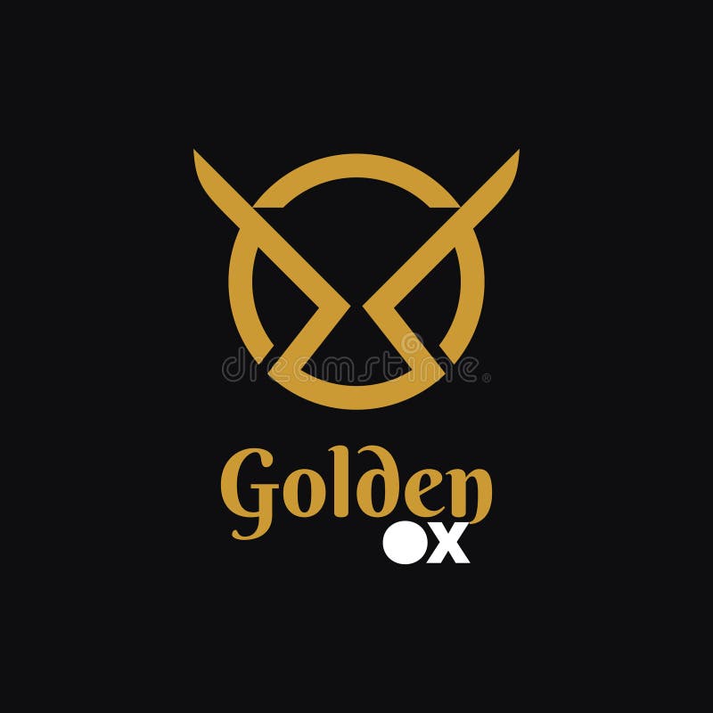 Abstract Initial OX Logo Circle Monogram Vector, Illustration Graphic ...