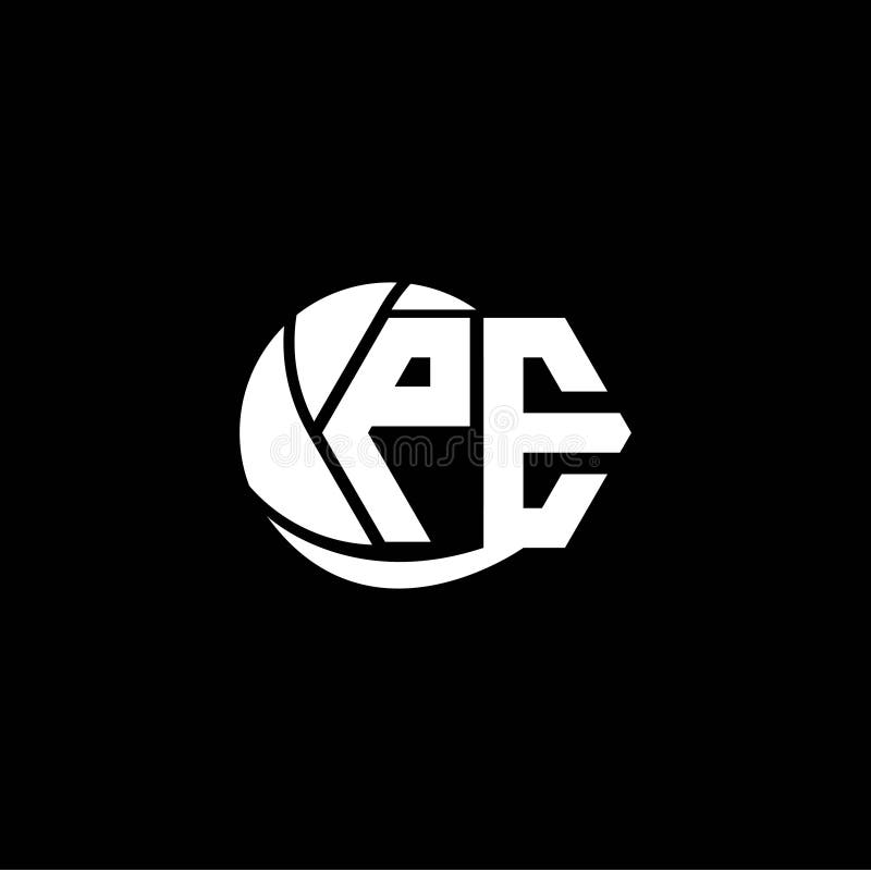 Initial PE Logo Design Geometric and Circle Style, Logo Business ...
