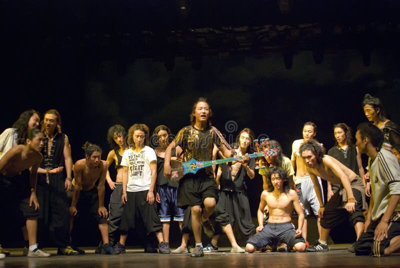 The initial performance of editorial stock image. Image of lady - 15644369