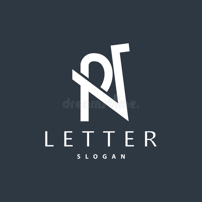 Initial PN Letter Logo, Modern and Luxury Vector Minimalist NP Logo ...