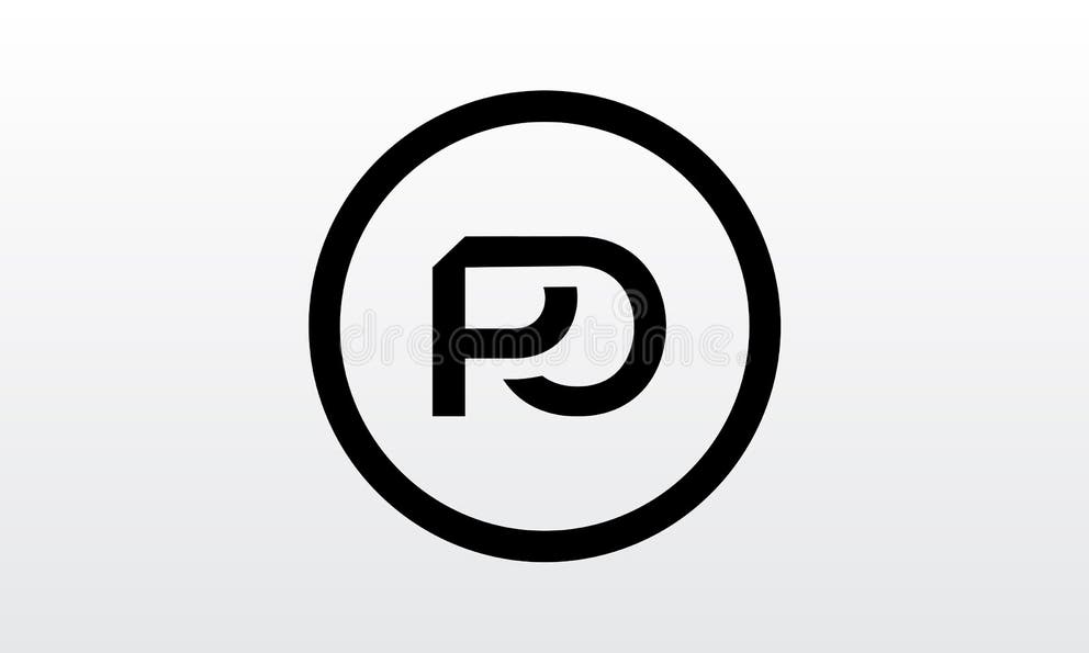 Initial PO Letter Logo with Creative Modern Business Typography Vector ...