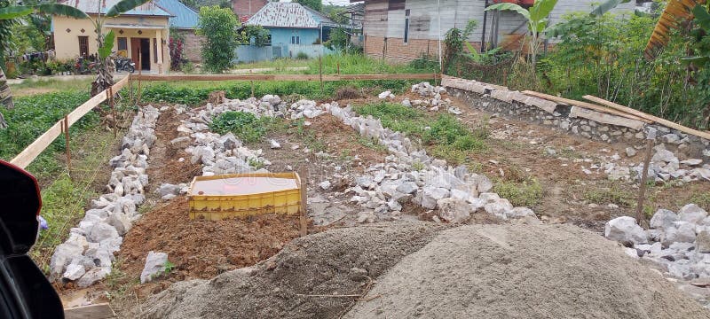 This is the Initial Process in the Construction Stage of a House, we ...