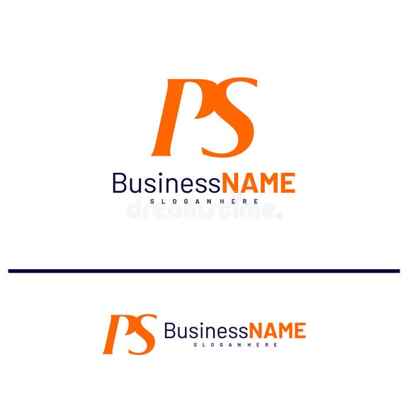 Initial PS Logo Design Vector Illustration, Creative Letter PS Logo ...