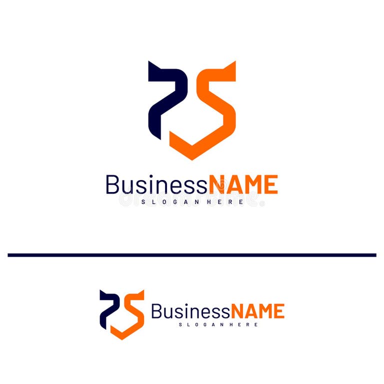 Initial PS Logo Design Vector Illustration, Creative Letter PS Logo ...