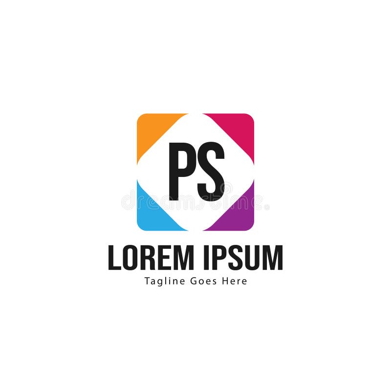 Letter Ps Square Logo Stock Illustrations – 236 Letter Ps Square Logo ...