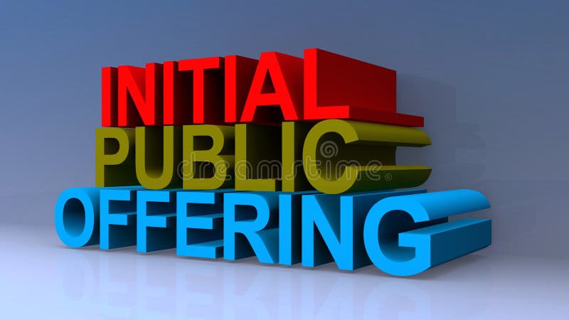 IPO Or Initial Public Offering Corporate Stock Market, Company Growth ...